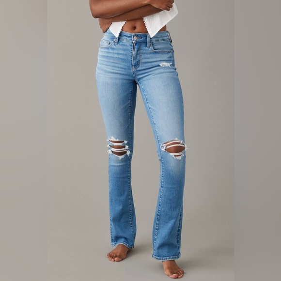 American Eagle Outfitters | Jeans | Ae Stretch Highwaisted Skinny Kick ...
